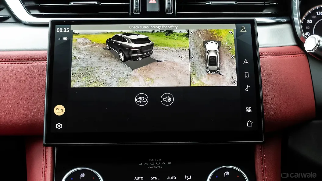 F-Pace 360-Degree Camera Control Image, F-Pace Photos in India - CarWale