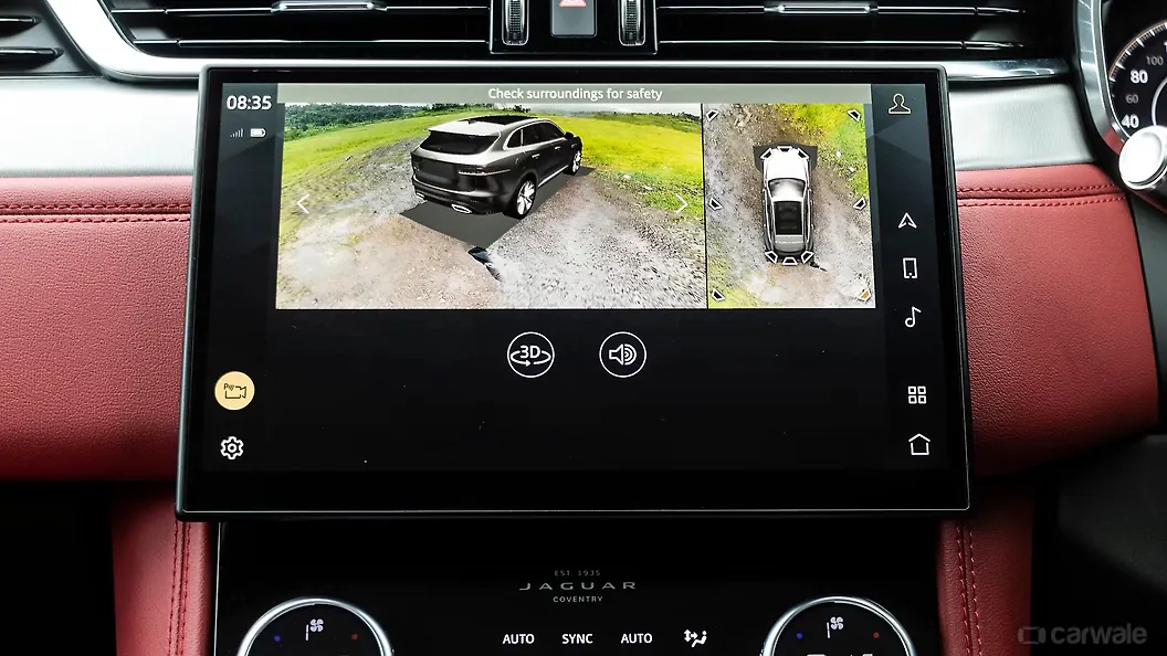 F-Pace 360-Degree Camera Control Image, F-Pace Photos in India - CarWale