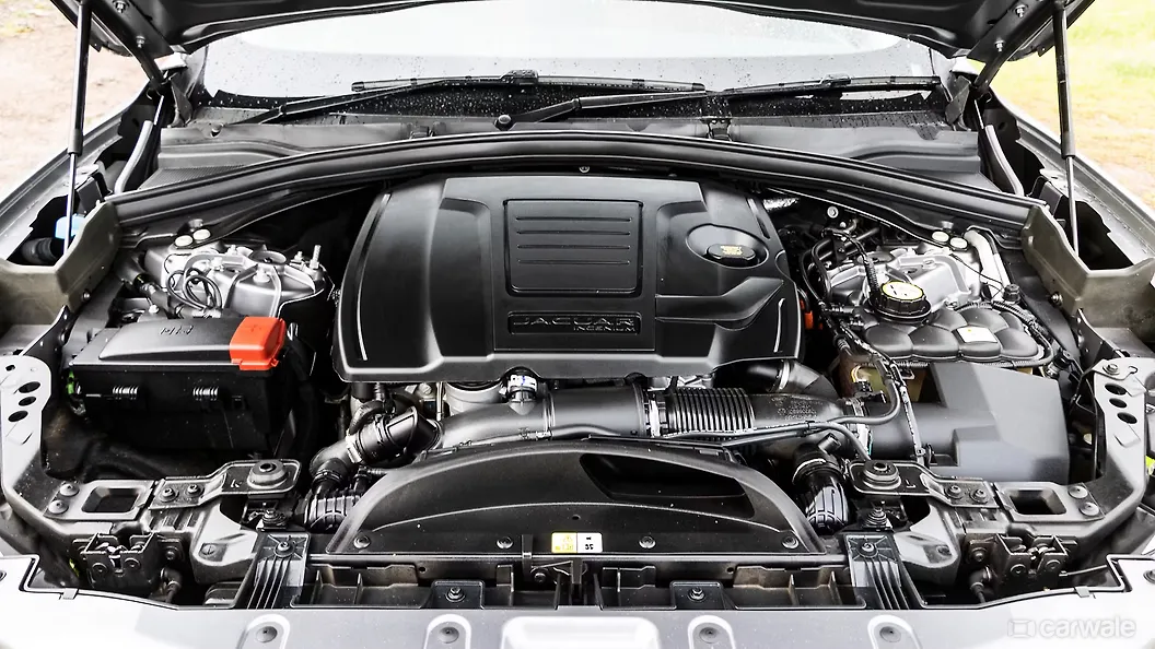 F-Pace Engine Shot Image, F-Pace Photos in India - CarWale