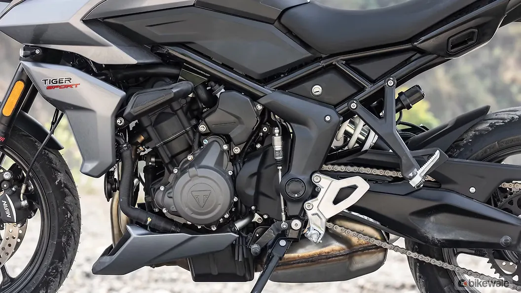 Triumph Tiger Sport 660 Engine From Left Image – BikeWale