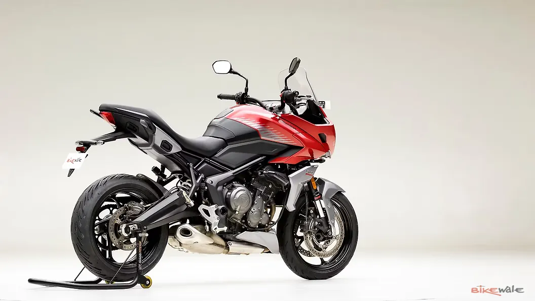 Triumph Tiger Sport 660 Left Rear Three Quarter Image – BikeWale