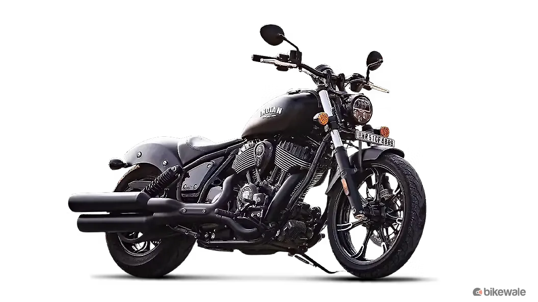 Indian Chief Dark Horse Right Front Three Quarter Image – BikeWale