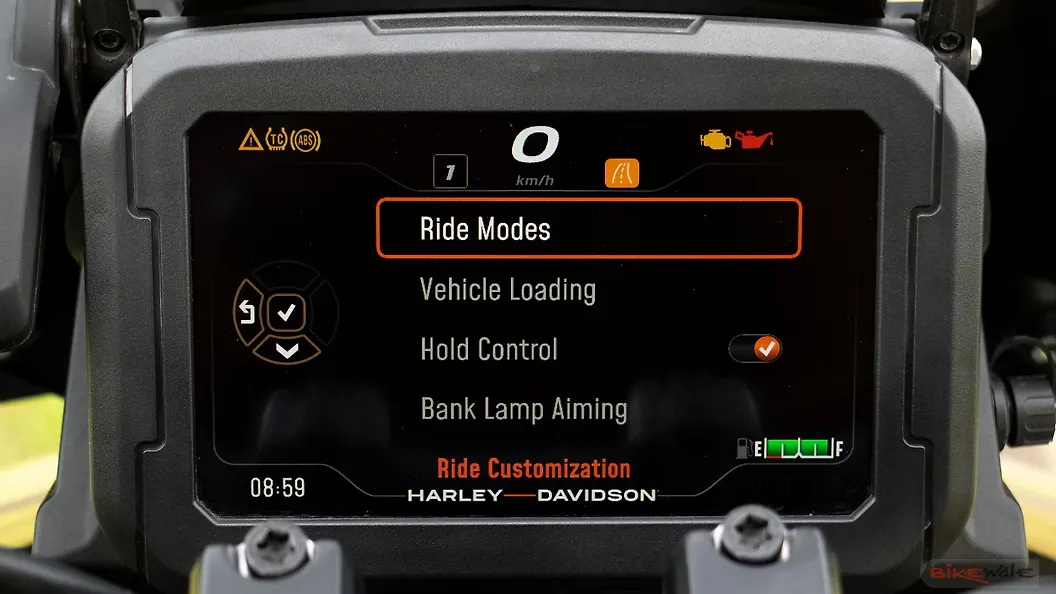 Harley-Davidson PAN America 1250 [2022] TFT / Instrument Cluster Image ...