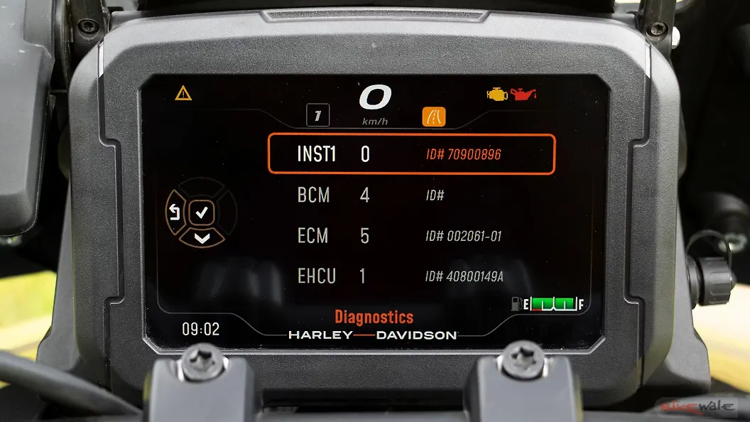 Harley-Davidson PAN America 1250 [2022] TFT / Instrument Cluster Image ...