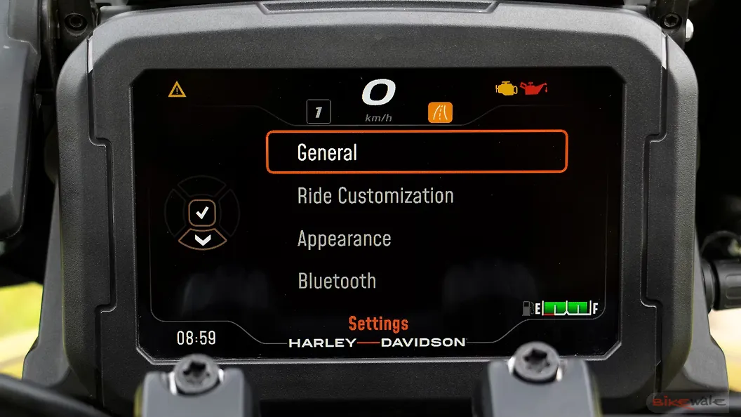 Harley-Davidson PAN America 1250 [2022] TFT / Instrument Cluster Image ...