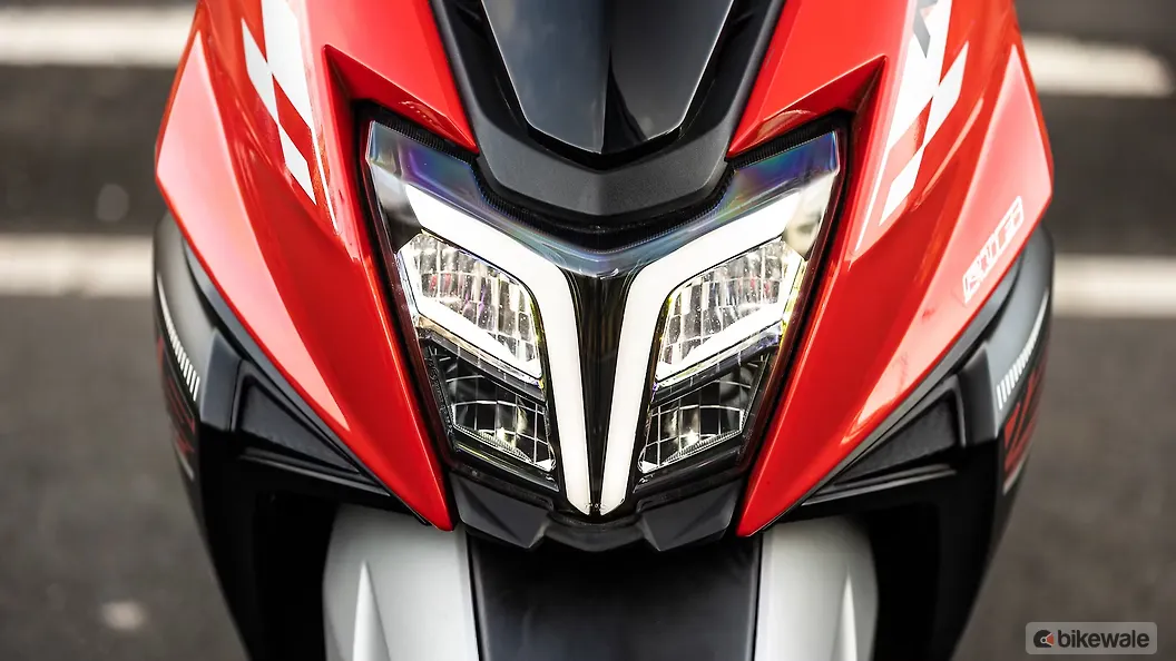 TVS Ntorq 125 Front Panel Badging/Logo Image – BikeWale