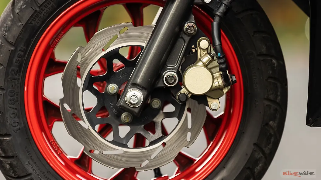TVS Ntorq 125 Front Alloy Wheel Image – BikeWale