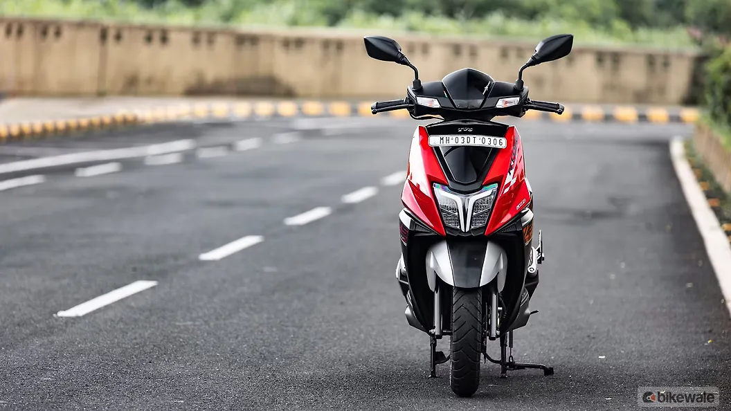 TVS Ntorq 125 Left Front Three Quarter Image – BikeWale