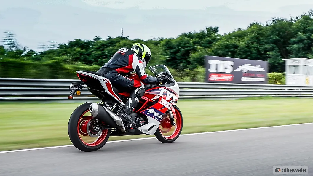 TVS Apache RR 310 [2020-2023] Rear View Image – BikeWale