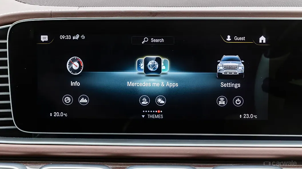Maybach GLS Infotainment System Image, Maybach GLS Photos in India ...