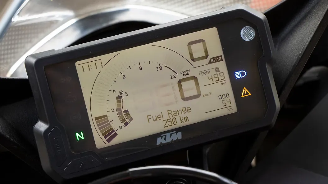 KTM RC 200 Average Speed Indicator Image – BikeWale