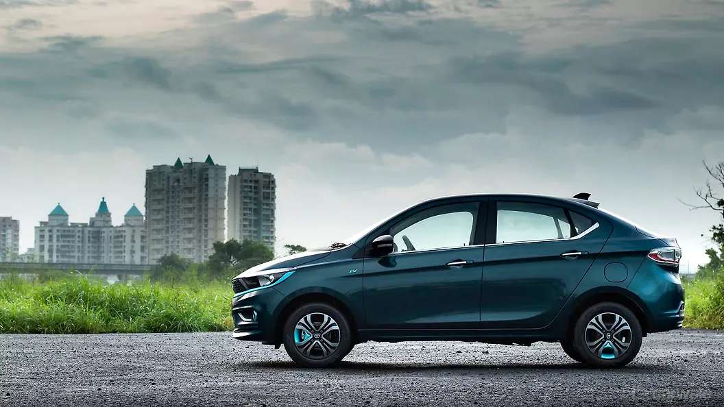 Tigor EV Left Side View Image, Tigor EV Photos in India - CarWale