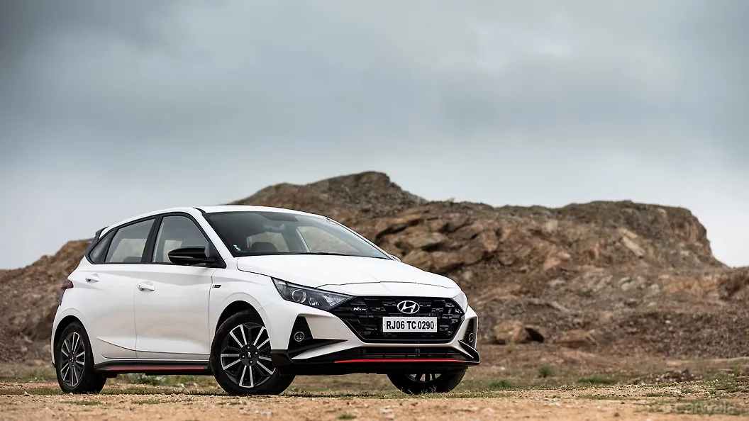 i20 N Line Right Front Three Quarter Image, i20 N Line Photos in India ...