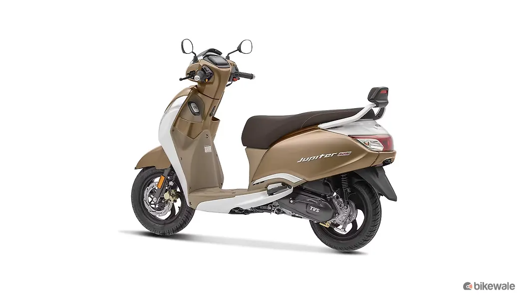 TVS Jupiter 125 Left Rear Three Quarter Image – BikeWale