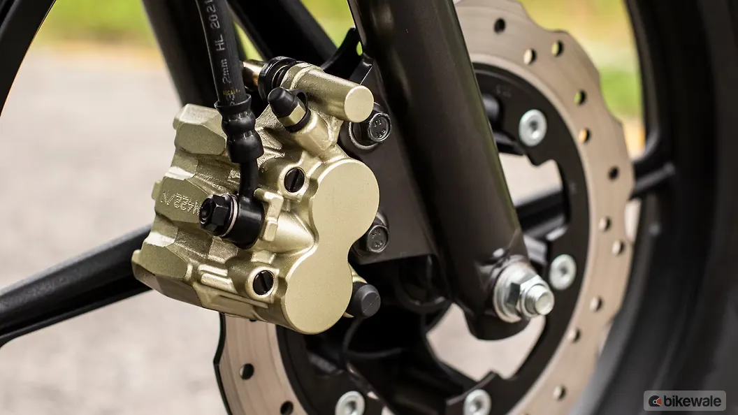 TVS Raider 125 Front Disc Brake Caliper Image – BikeWale