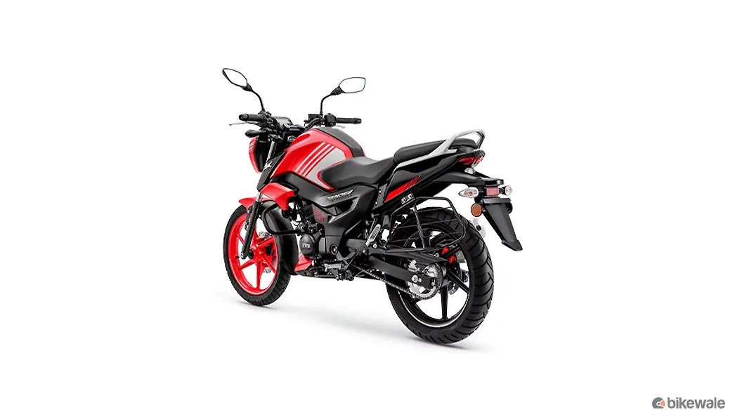 TVS Raider 125 Left Rear Three Quarter Image – BikeWale