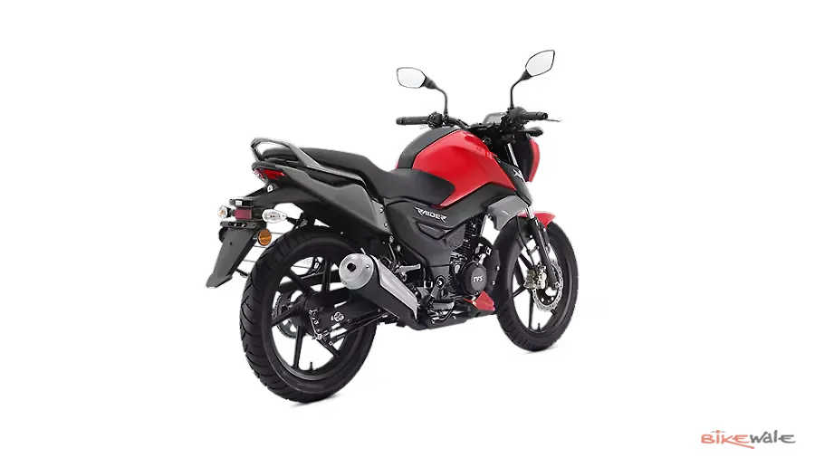 TVS Raider 125 Right Rear Three Quarter Image – BikeWale