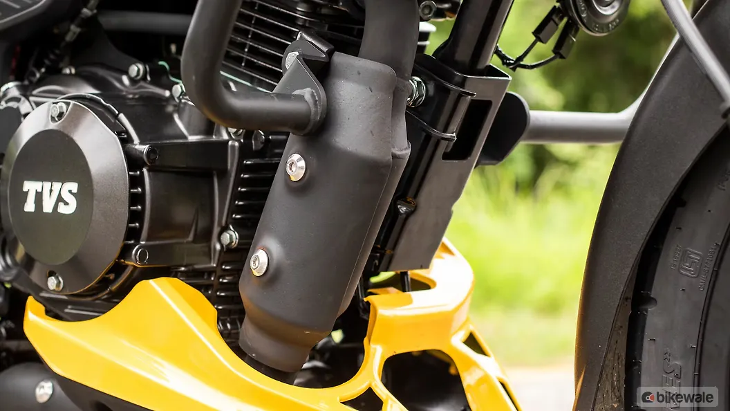 TVS Radeon Exhaust Headers Image – BikeWale