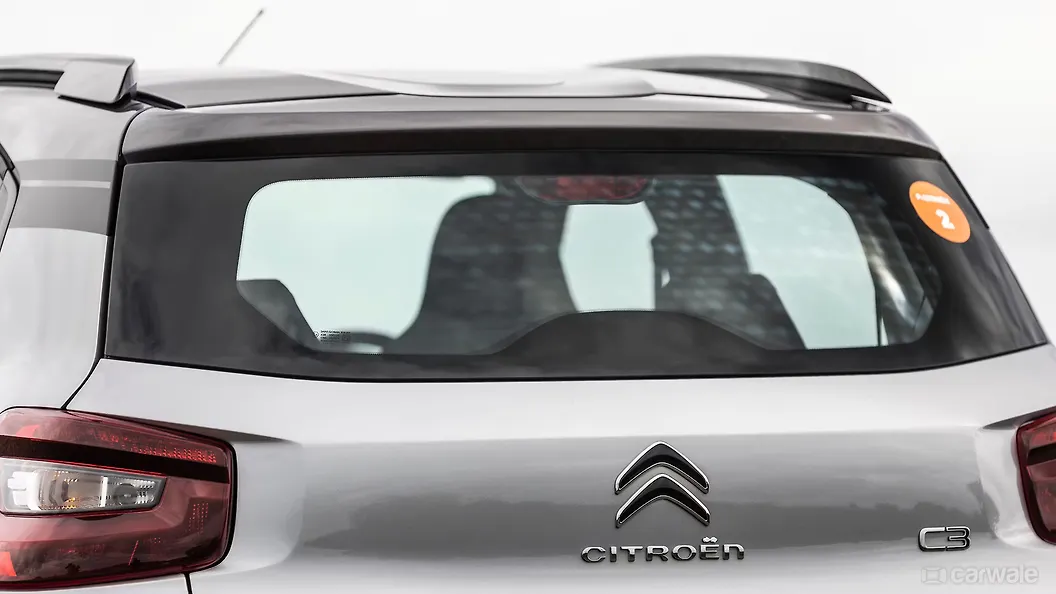 C3 Rear Windshield/Windscreen Image, C3 Photos in India - CarWale