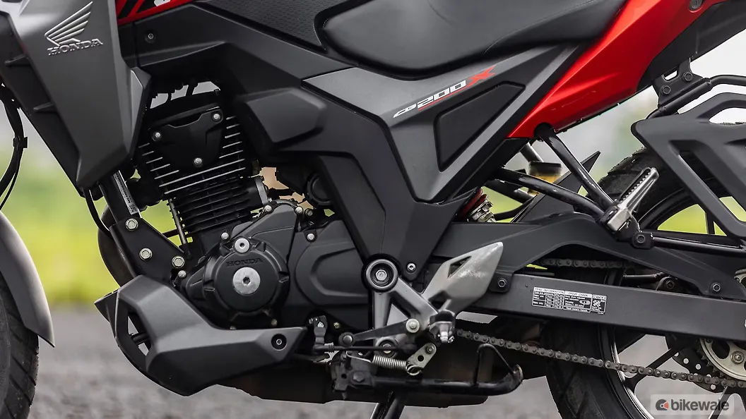 Honda CB200X Engine From Right Image – BikeWale