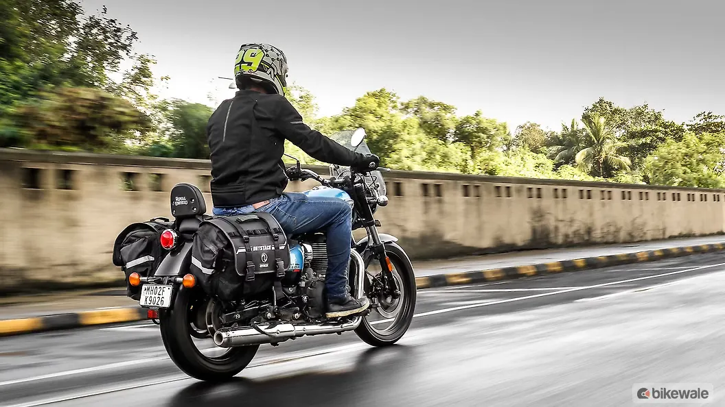 Royal Enfield Meteor 350 Right Rear Three Quarter Image – BikeWale