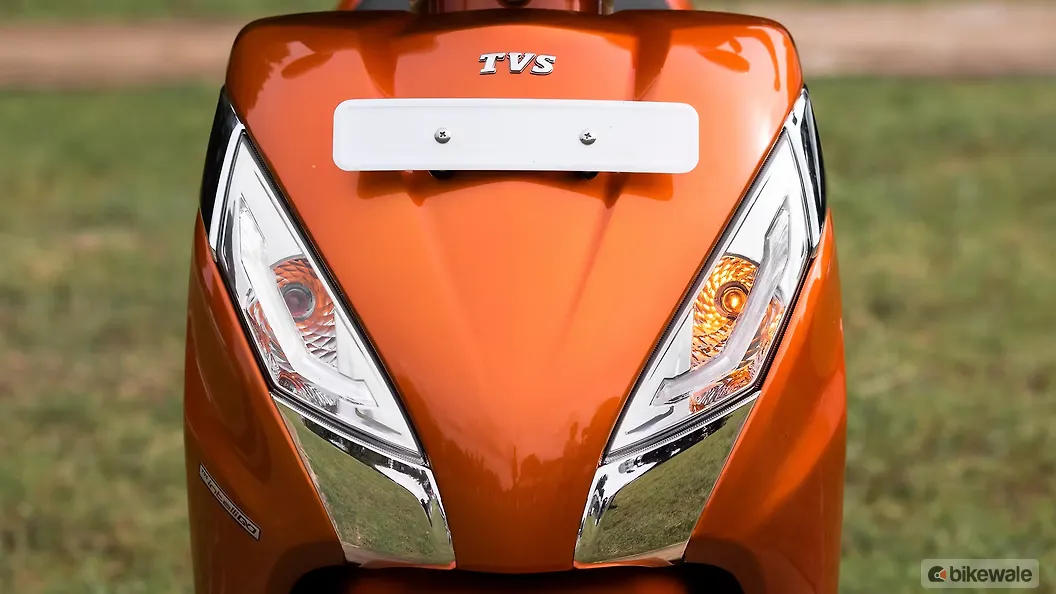TVS Jupiter 125 Front Panel Decal Image – BikeWale