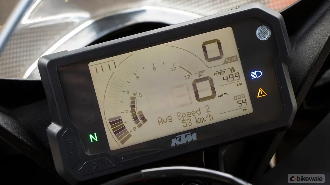 KTM RC 200 Instrument Cluster Image – BikeWale