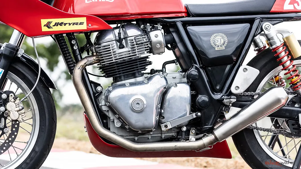 Royal Enfield Continental GT 650 Engine From Left Image – BikeWale