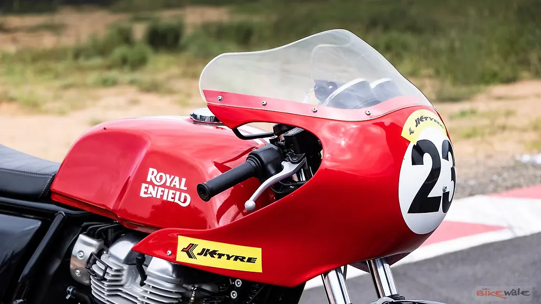 Royal Enfield Continental GT 650 Front Fairing Image – BikeWale
