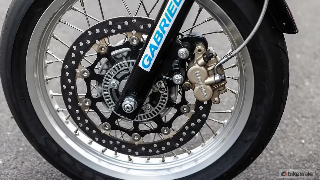 Royal Enfield Continental GT 650 Front Spoke Wheel Image – BikeWale