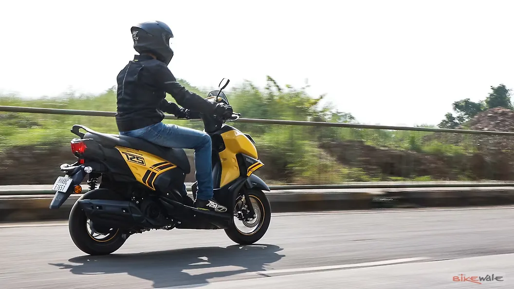 Yamaha Ray ZR 125 Rear View Image – BikeWale