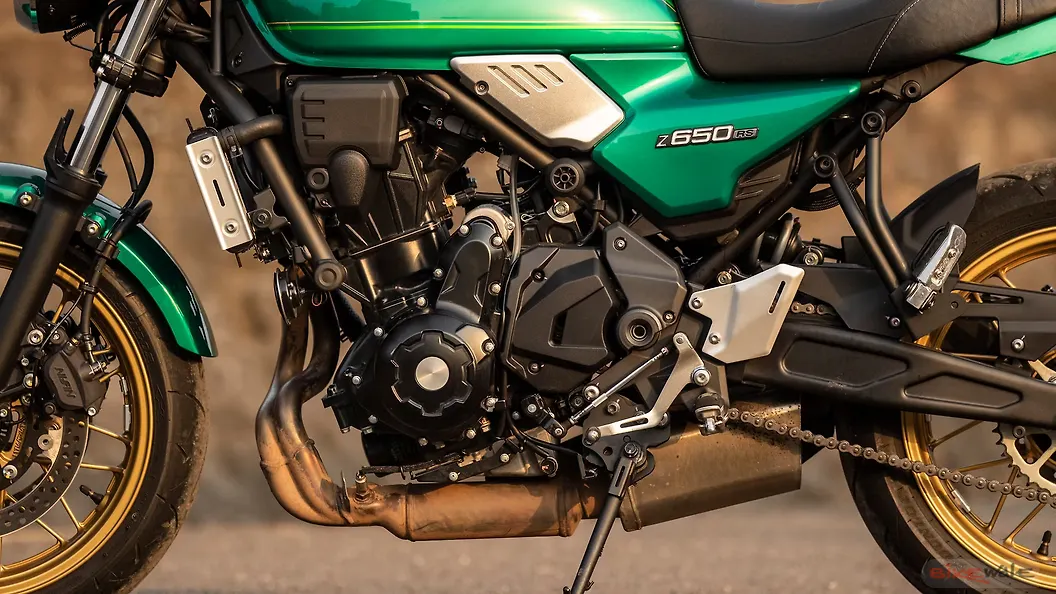 Kawasaki Z650RS Engine From Right Image – BikeWale