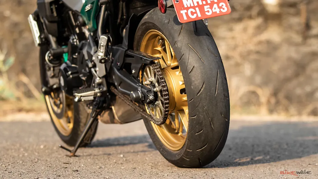 Kawasaki Z650RS Rear Wheel Image – BikeWale