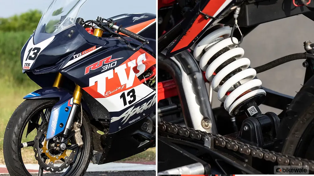 TVS Apache RR 310 [2020-2023] Left Rear Three Quarter Image – BikeWale