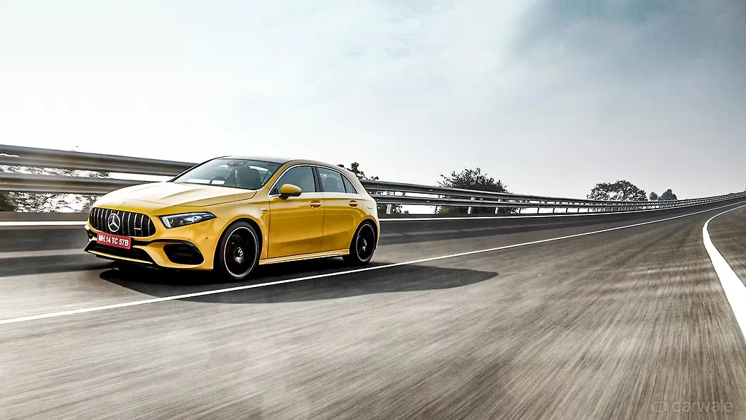 AMG A45 S [2021-2023] Left Side View Image, AMG A45 S [2021-2023 ...