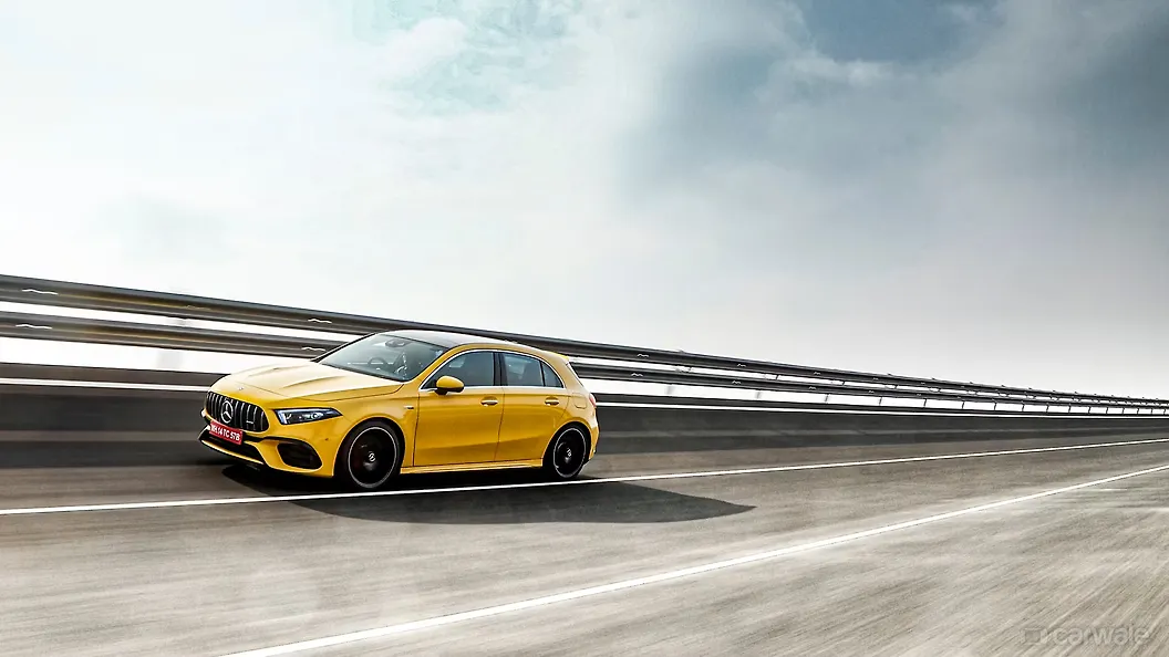 AMG A45 S [2021-2023] Left Front Three Quarter Image, AMG A45 S [2021 ...