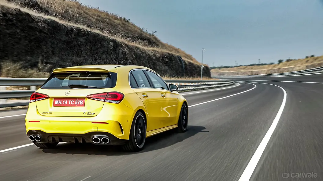 AMG A45 S Right Rear Three Quarter Image, AMG A45 S Photos in India ...