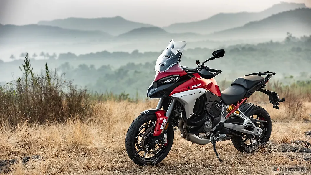 Ducati Multistrada V4 Front View Image – BikeWale