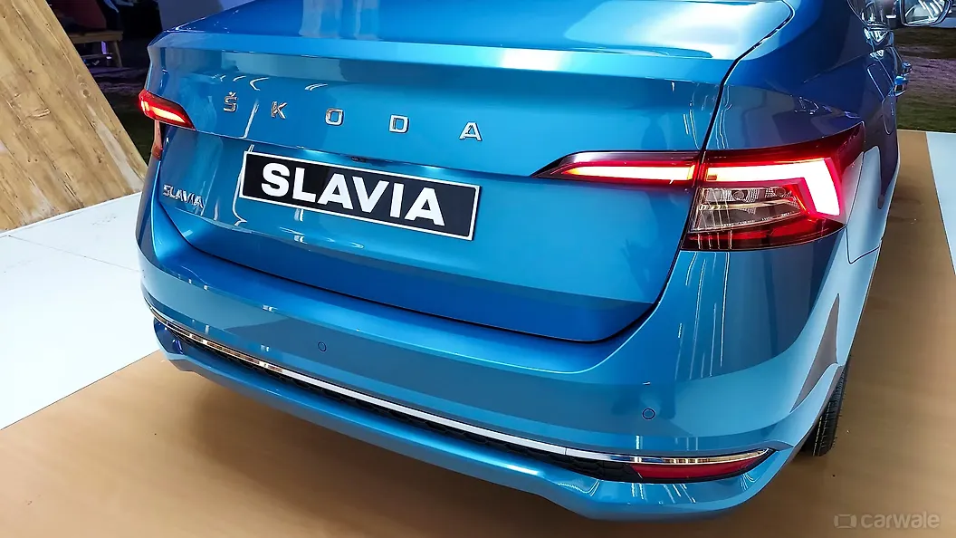 Slavia Rear View Image, Slavia Photos in India - CarWale