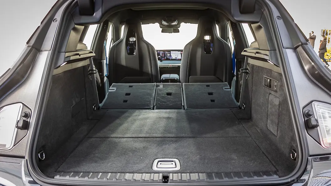 iX Bootspace Rear Seat Folded Image, iX Photos in India - CarWale