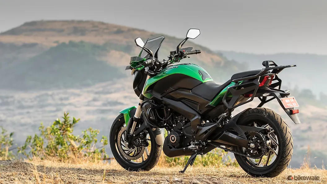 Bajaj Dominar 400 Left Rear Three Quarter Image – BikeWale