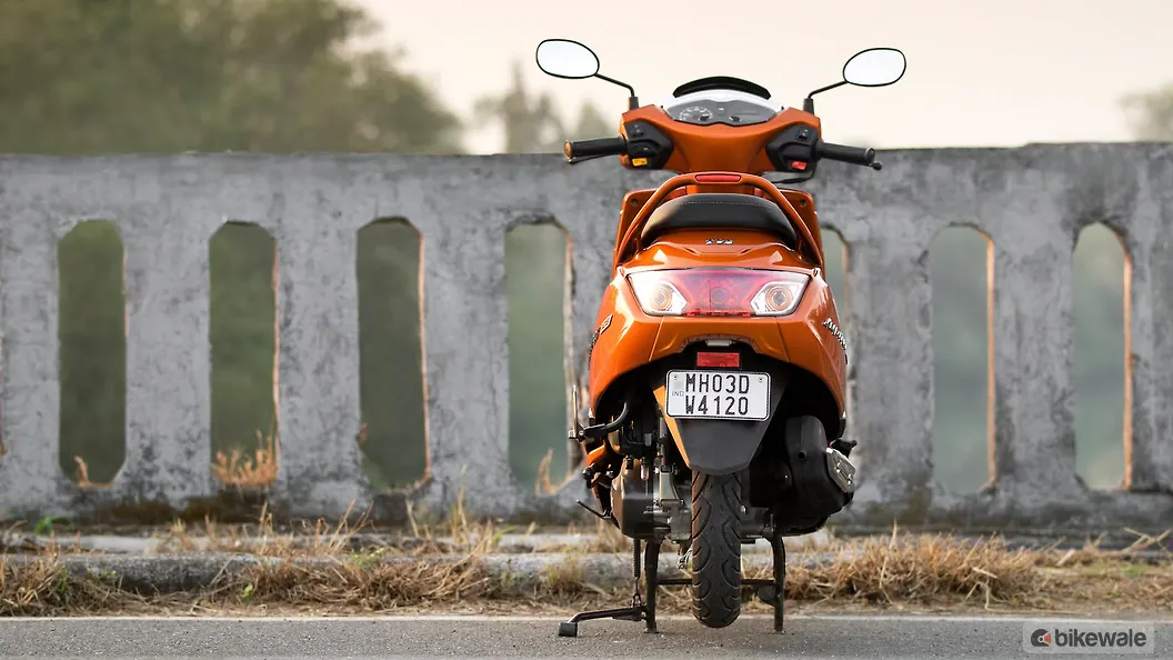 TVS Jupiter 125 Left Rear Three Quarter Image – BikeWale