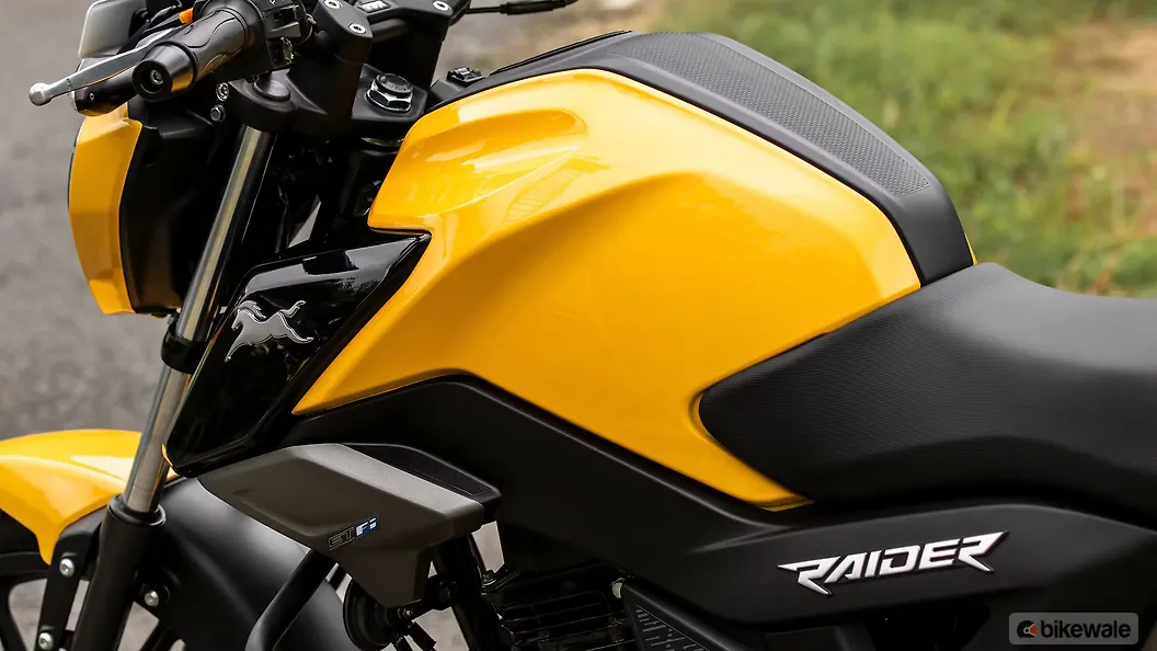 TVS Raider 125 Fuel Tank Image – BikeWale
