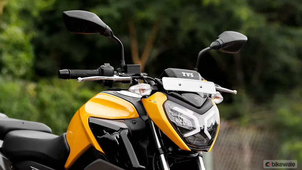 TVS Raider 125 Front Headlamp Cowl Image – BikeWale