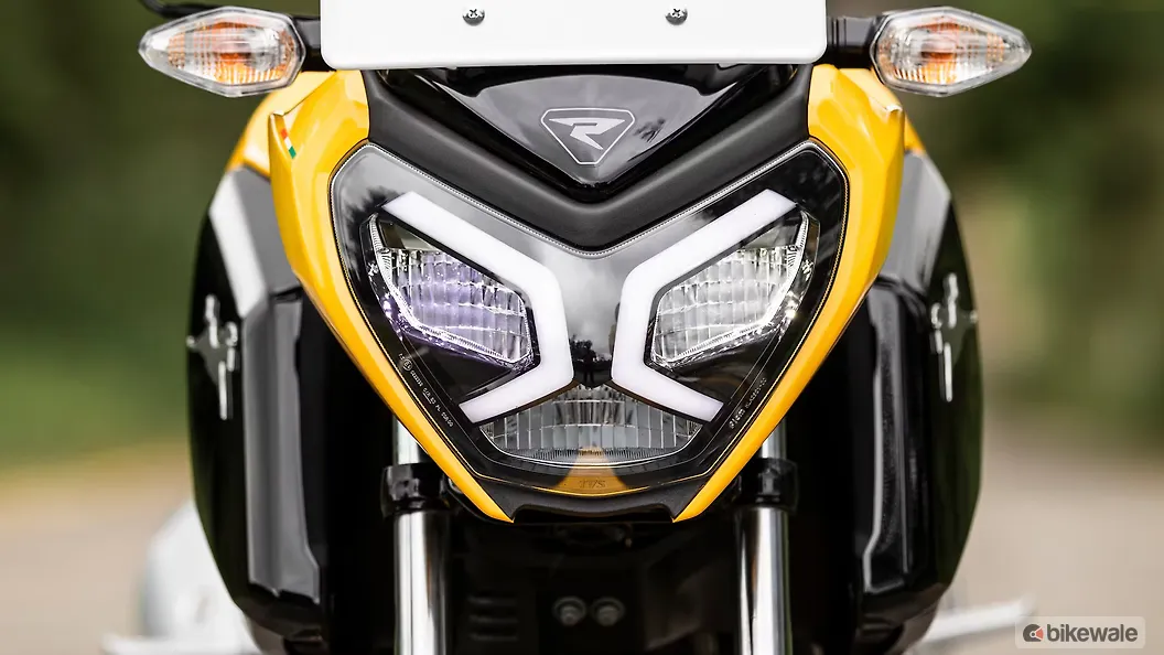 TVS Raider 125 Front Headlamp Cowl Image – BikeWale