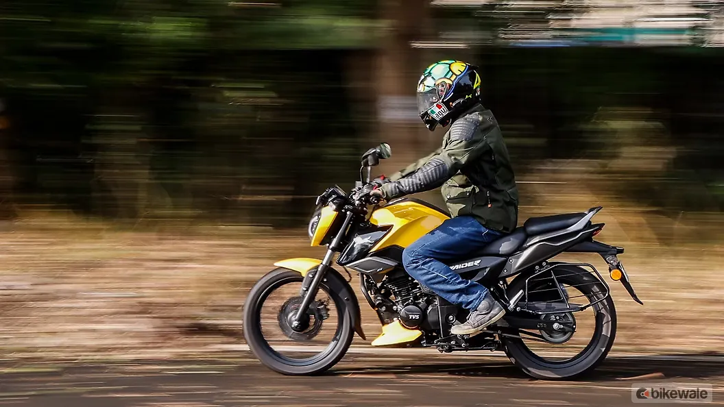 TVS Raider 125 Left Side View Image – BikeWale