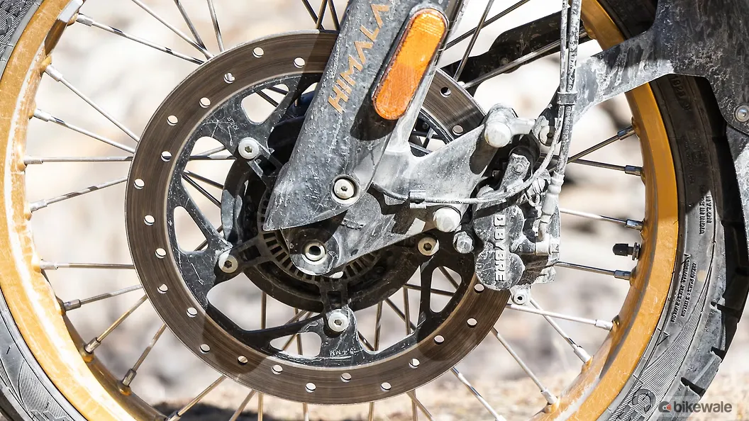 Royal Enfield Himalayan 450 Front Brake Image – BikeWale