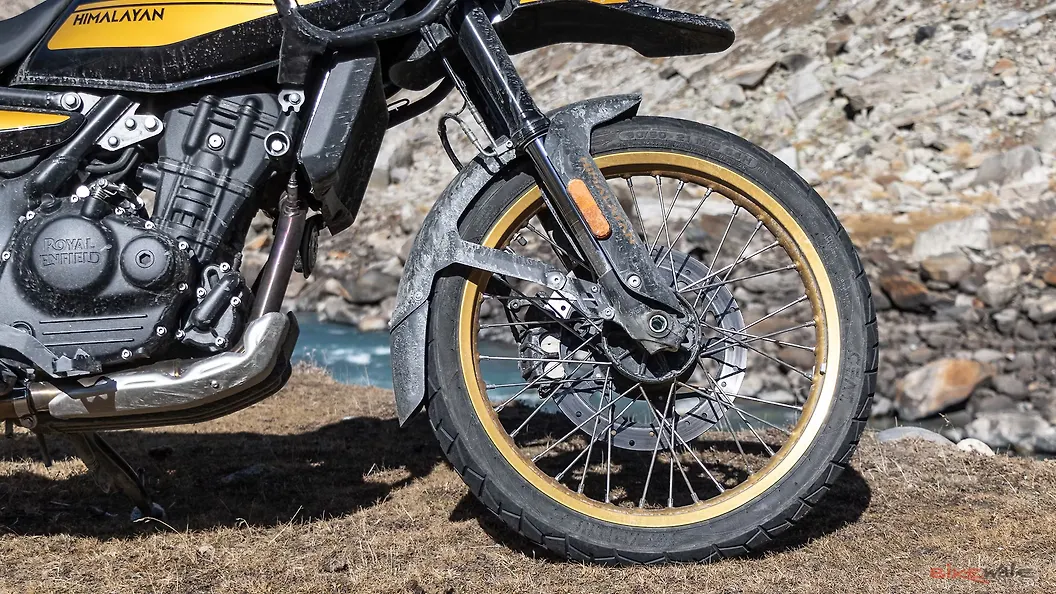 Royal Enfield Himalayan 450 Front Suspension Image – BikeWale
