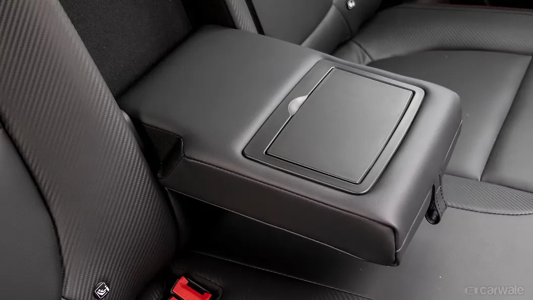 ZS EV Rear Row Centre Arm Rest Image, ZS EV Photos in India - CarWale