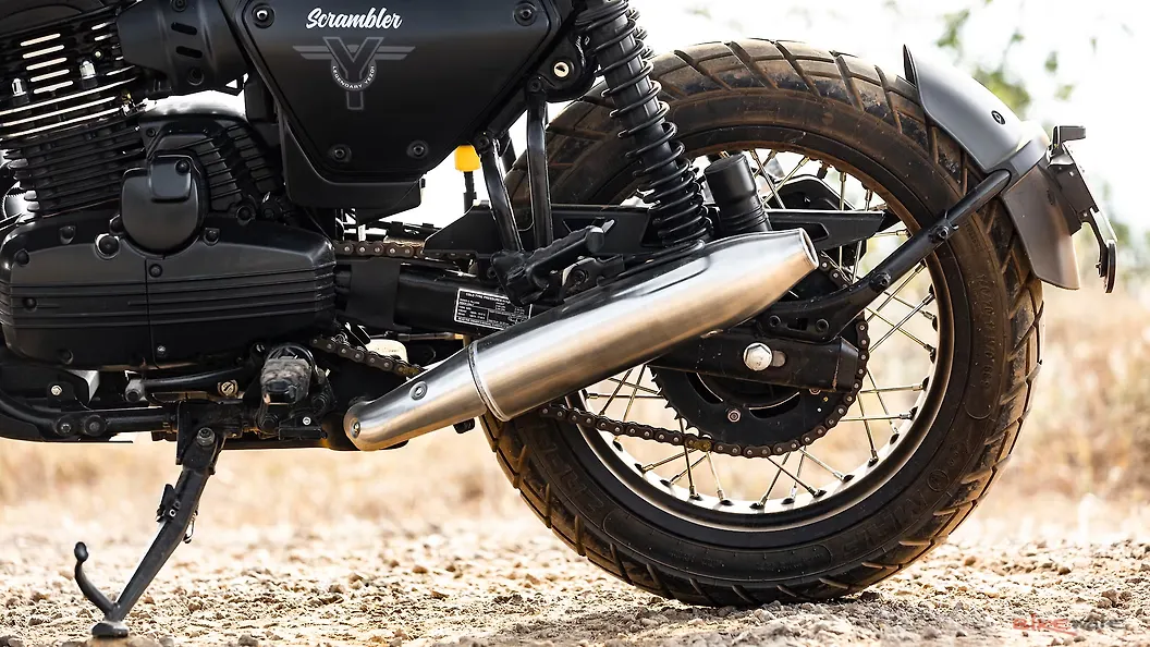 Yezdi Scrambler Rear Tyre Image – BikeWale